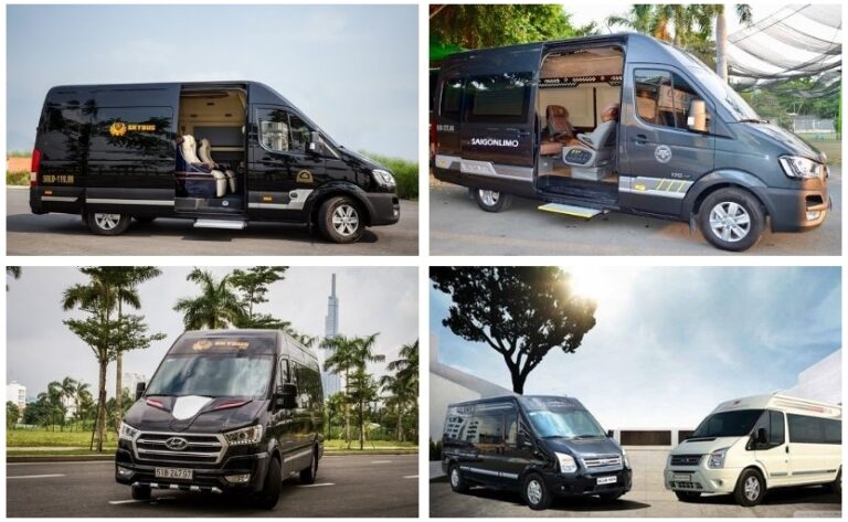 Thuê xe 9 chỗ tự lái đa dạng các loại xe không giới hạn KM